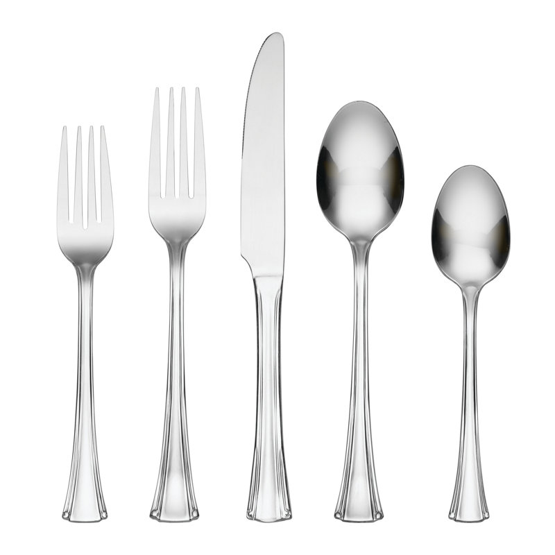 Hampton Forge Avalon 20 Piece Flatware Set & Reviews | Wayfair
